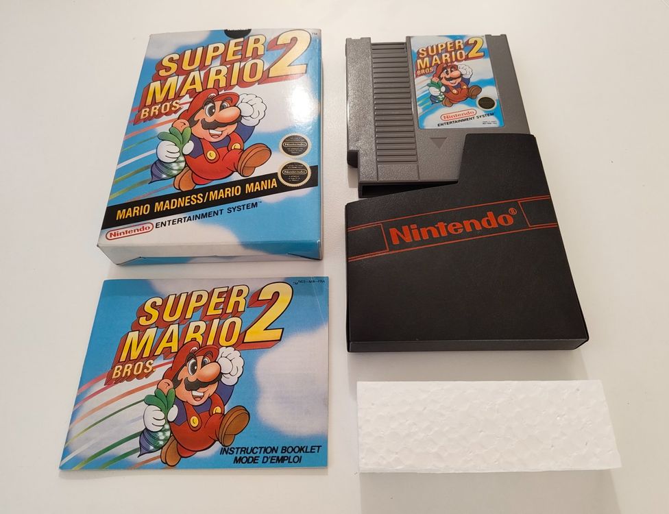 NINTENDO NES SUPER MARIO BROS 2 FRA CIB (Gebraucht) in Monthey für CHF ...