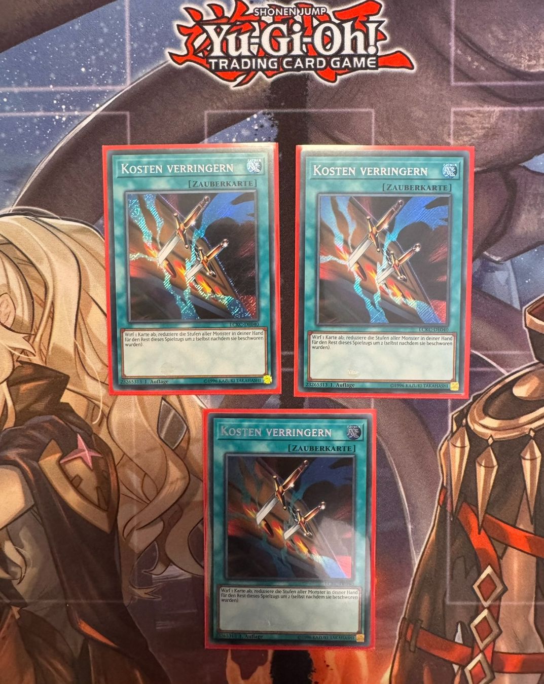 Yugioh Kosten Verringern Secret Rare Playset LCKC ab 1 CHF (Gebraucht ...