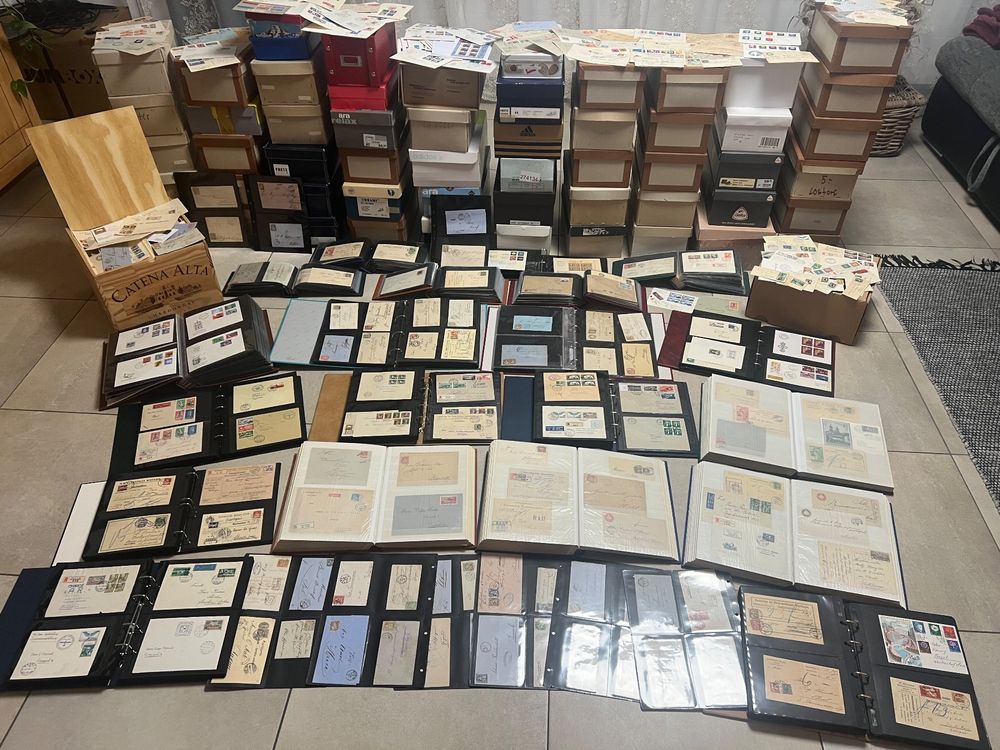 Sehr grosser Nachlass CH/FL.Briefe,Karten,usw.ab Uralt!Ab1.- (Gebraucht ...