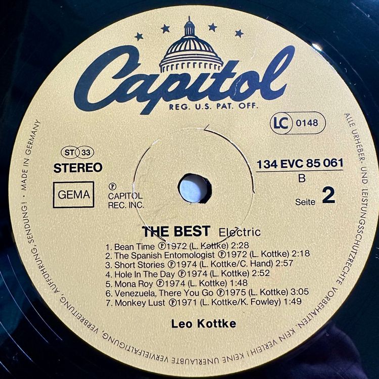 Leo Kottke - The Best // LPs: VG+; Sleeve: VG (Gebraucht) in Zürich für ...