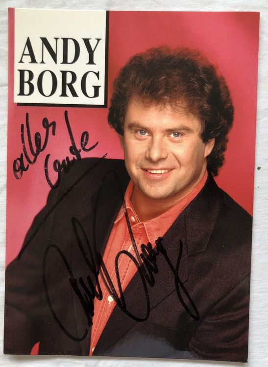 Originalautogramm - Andy Borg (Gebraucht) in Schaffhausen für CHF 3 ...