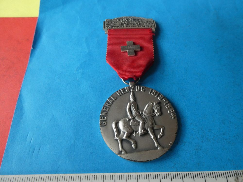 Schützenmedaille 1959, General Herzog (Gebraucht) in Hinterforst für CHF 1 – mit Lieferung auf ...