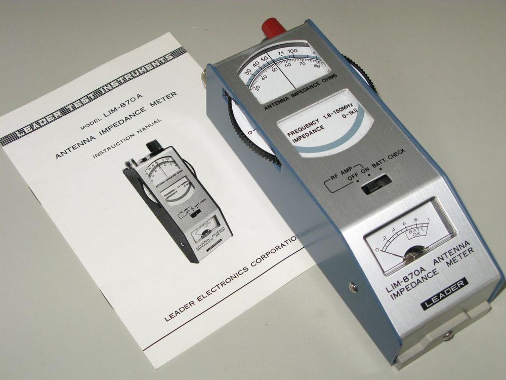 LEADER LIM-870A Antenna Impedance Meter (Gebraucht) in Lanzenhäusern für CHF 17 – mit Lieferung ...