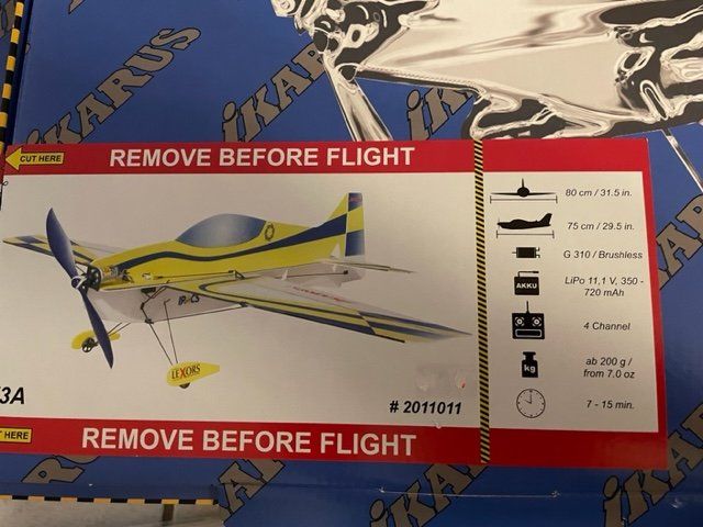 IKARUS F3A YAK 54 (gelb) | Kaufen auf Ricardo