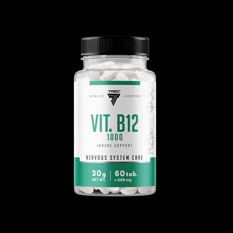 VIT. B12 1000 60tab. Trec Nutrition (Neu und originalverpackt) in ...