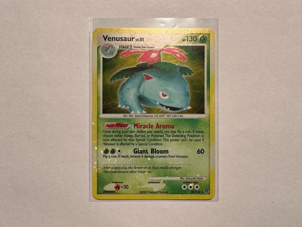 Venusaur holo bleed D&P Secret Wonders EN (Gebraucht) in Hagendorn für ...