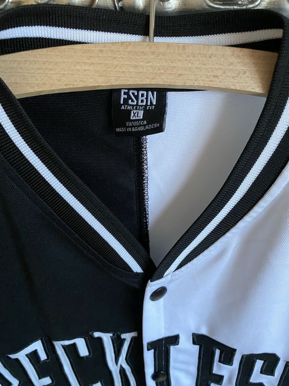 FSBN Baseball Shirt Gr.XL Schwarz/Weiss Top Zustand! (Neu (gemäss ...