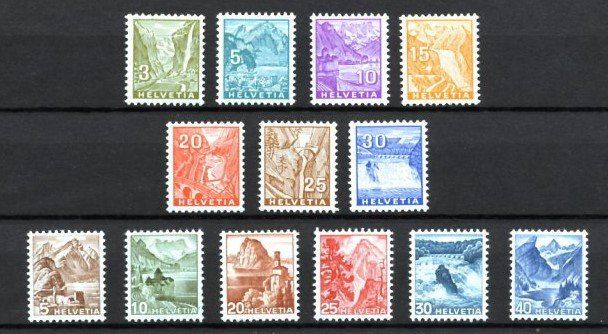 SERIE LANDSCHAFTEN 1934 + 1948 ** - FR. 220.00 LUXUS | Kaufen auf Ricardo