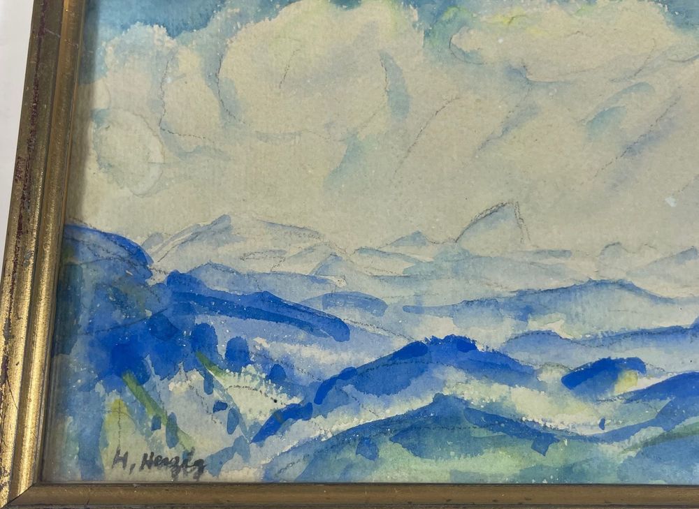 Heinrich Herzig (1887-1964) Aquarell | Kaufen auf Ricardo