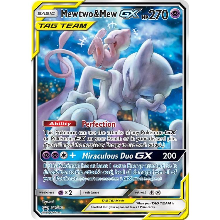 Mewtwo & Mew GX SM191/244 - Pokémon TCG - EN | Kaufen auf Ricardo