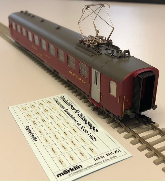 TRIX H0 SBB Speisewagen Ep.IV | Kaufen auf Ricardo