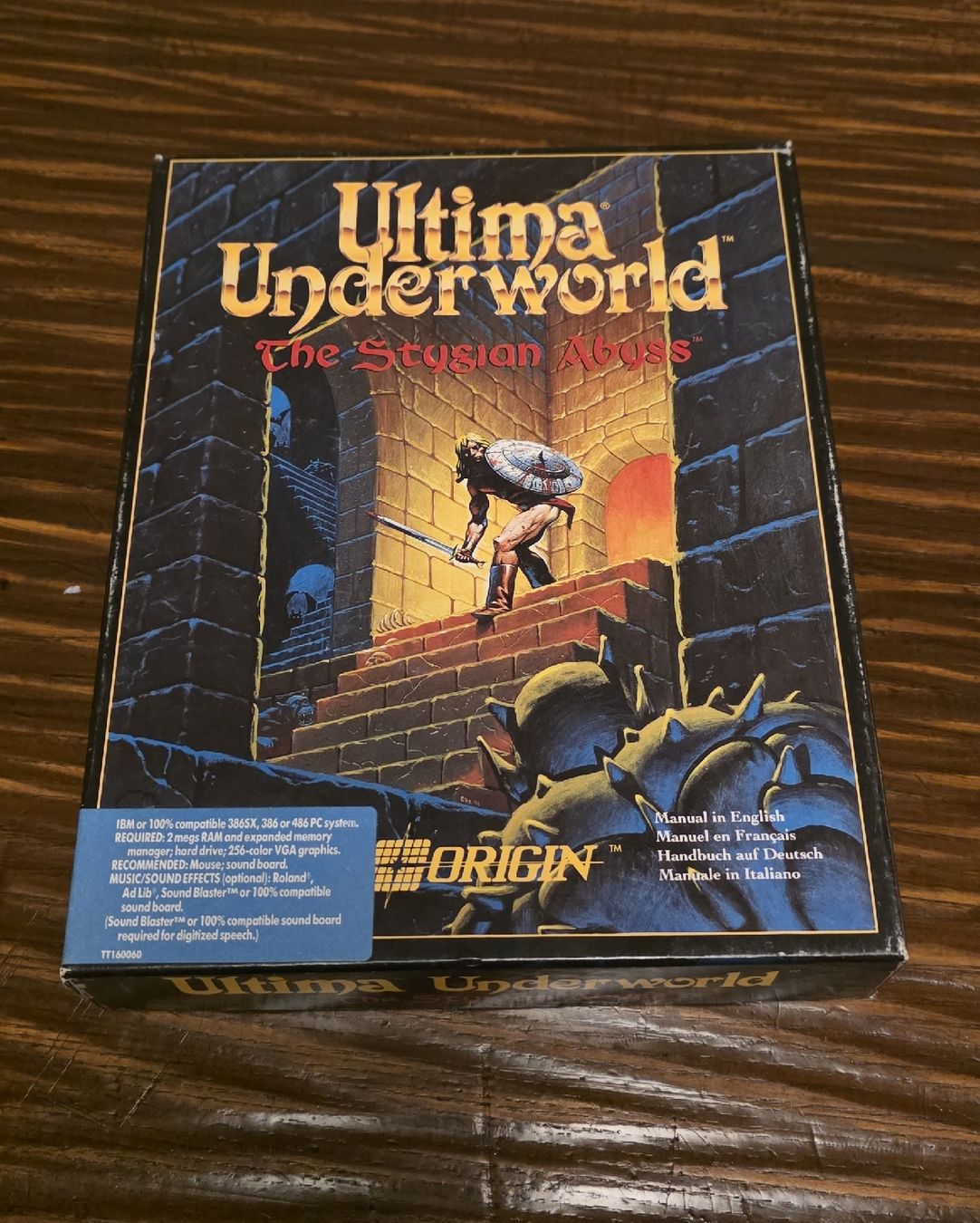 Ultima Underworld – The Stygian Abyss – Big Box – PC MS-DOS (Gebraucht ...
