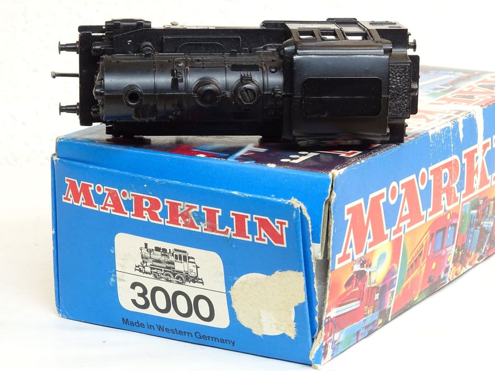 Märklin 3000 Dampflok BR89 006 DB, Schwarz, H0,WS/AC,OVP (Gebraucht) in Wohlen für CHF 26 – mit ...