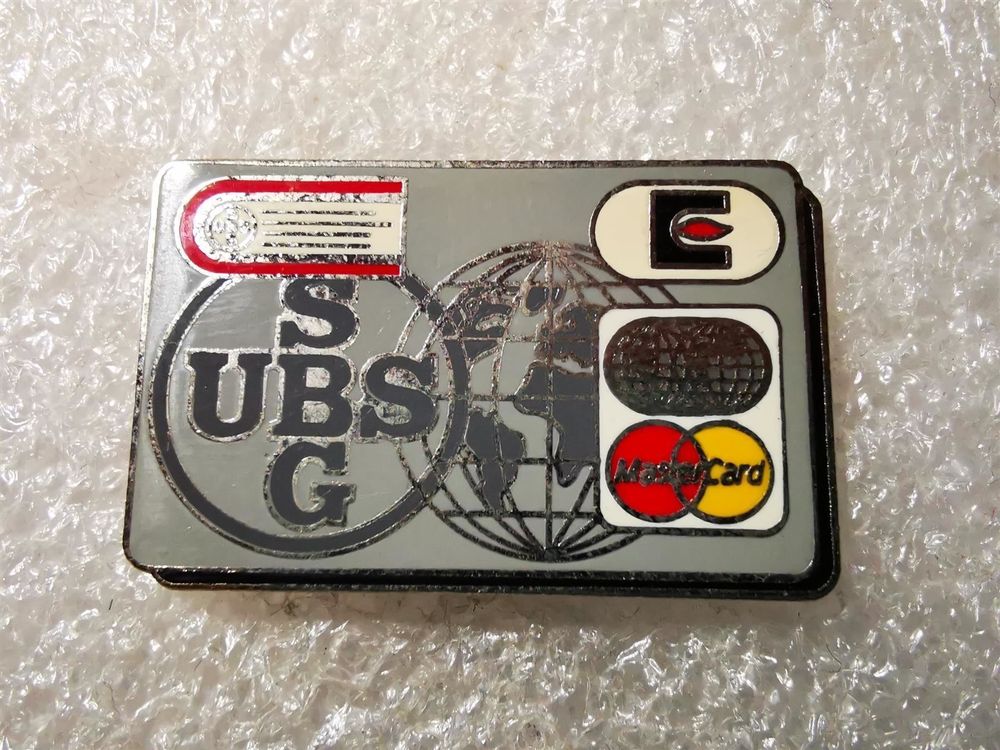Ansteckpin 4: UBS SBG Mastercard (Gebraucht) in Oppligen für CHF 1 ...
