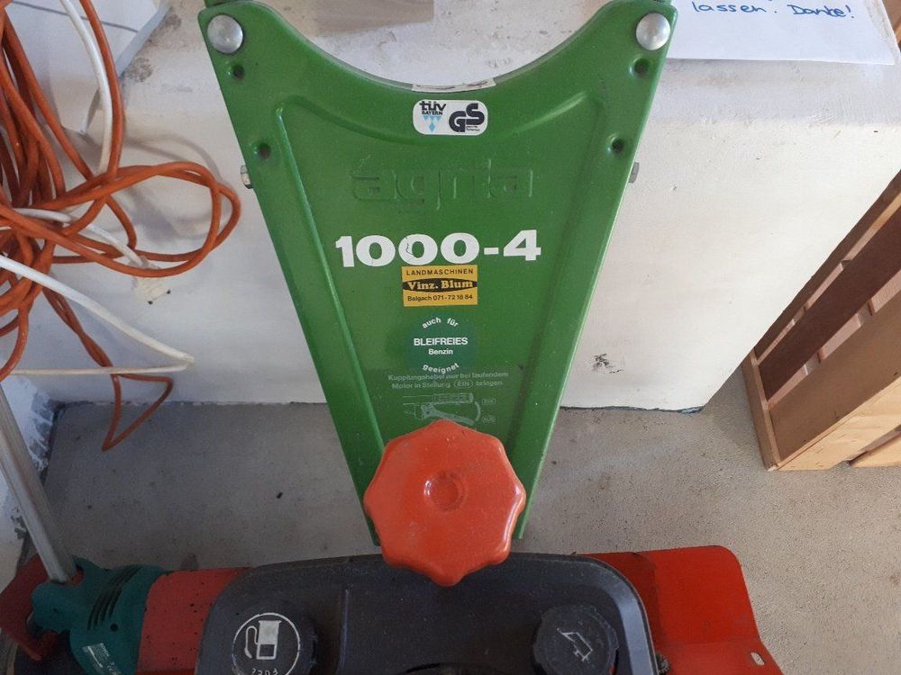 Bodenfräse/Motorhacke AGRIA 1000-4 | Kaufen auf Ricardo