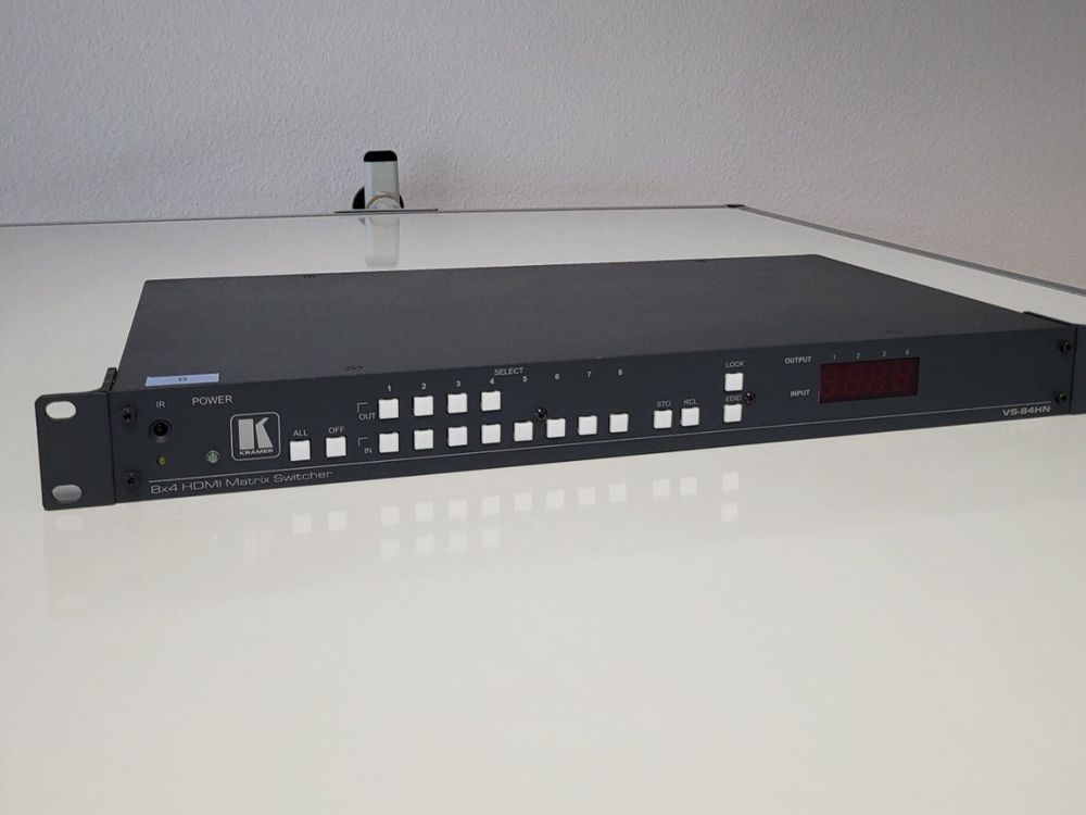Switch, Kramer 8x4 HDMI Matrix Switcher VS-84HN (Gebraucht) in für CHF ...