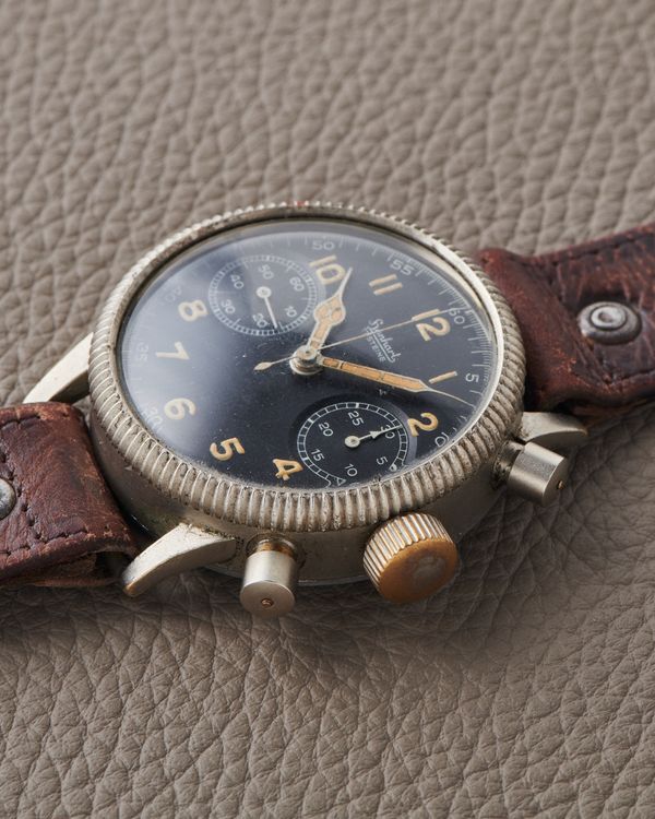Hanhart Chronograph 1. Serie WWII Fliegeruhr Radium (Defekt) in Zürich ...