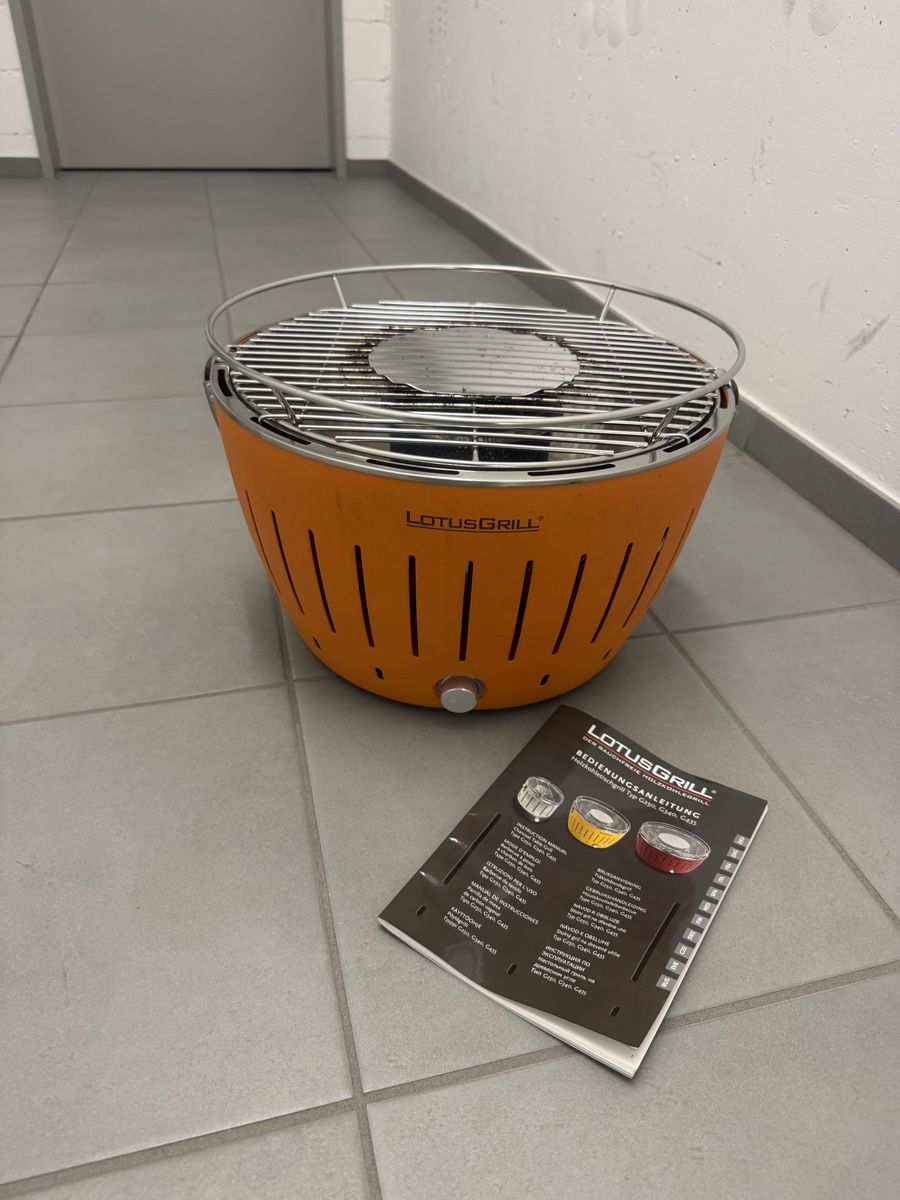 LotusGrill Portable BBQ Grill - Smoke-Free & Ready to grill (Gebraucht ...
