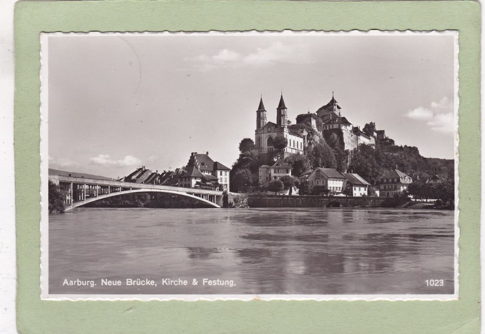 Aarburg Neue Brücke Kirche & Festung 1939 | Kaufen auf Ricardo
