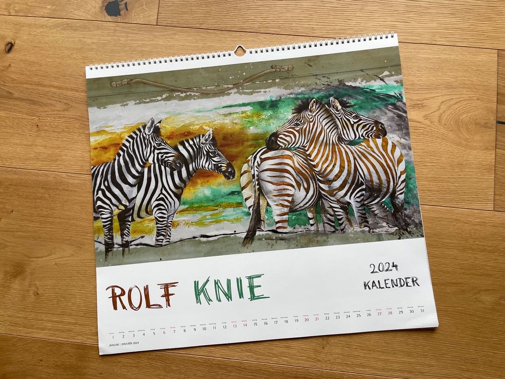 Rolf Knie Kalender 2024 - Monatskalender - Kunst (Gebraucht) in Seon für CHF 7.7 – mit Lieferung ...
