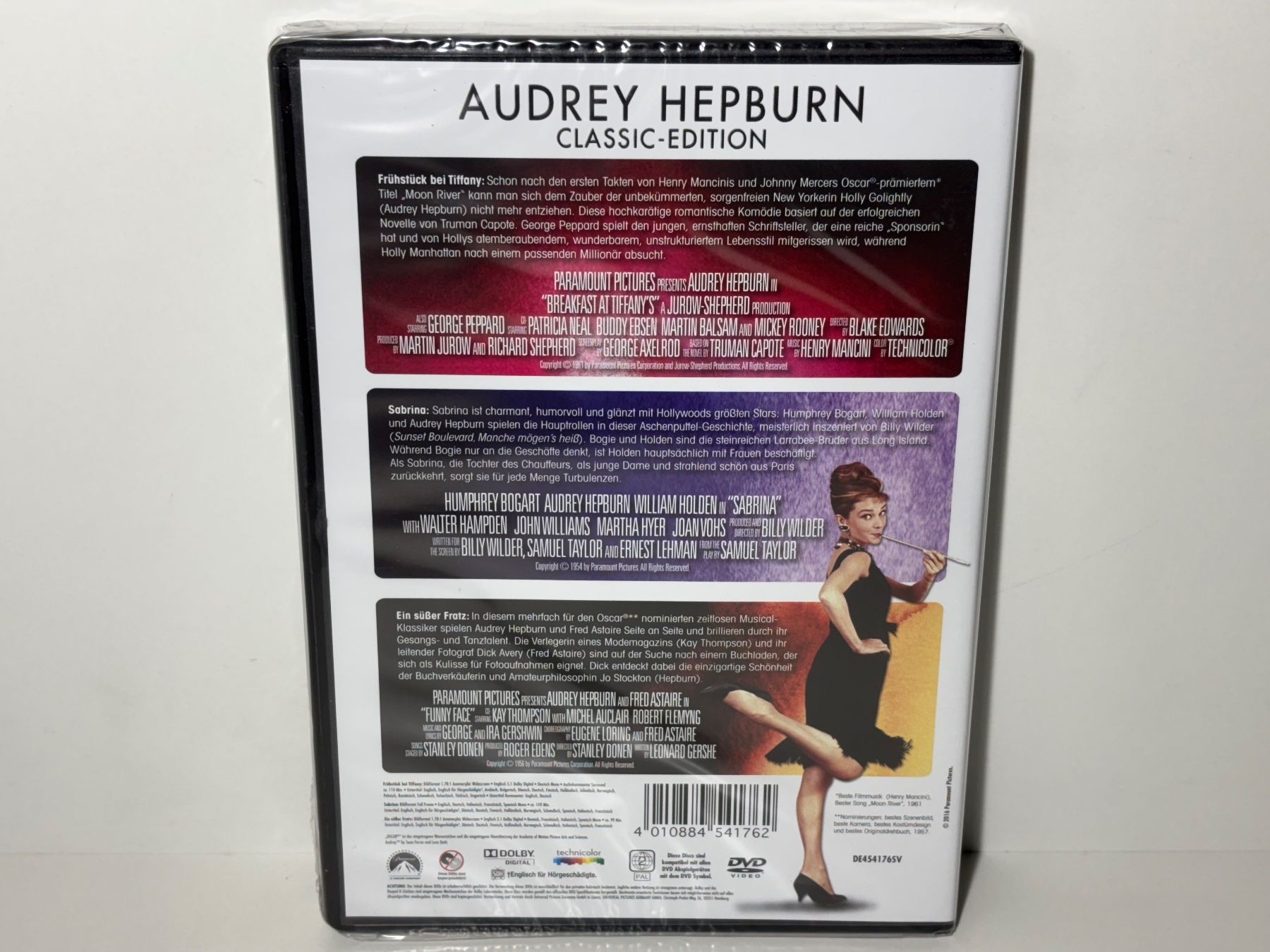 Frühstück bei Tiffany - Sabrina - Ein süsser Fratz DVD OVP (Neu und originalverpackt) in ...