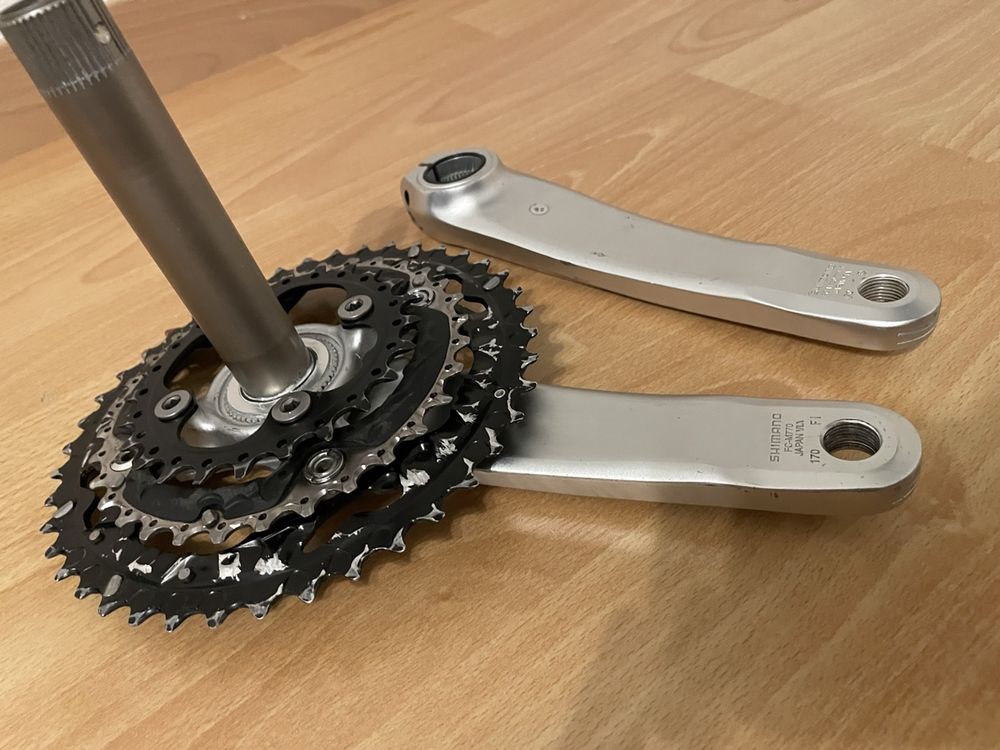 Shimano Deore XT kurbelgarnitur | Kaufen auf Ricardo