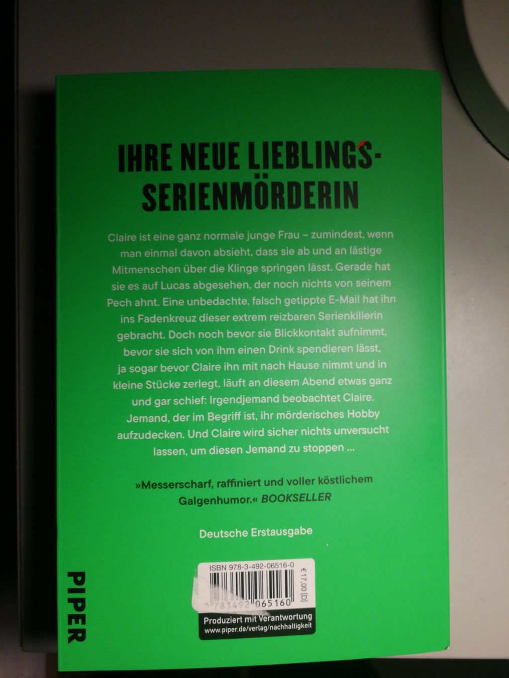 My life as a serial killer - Joanna Wallace (Gebraucht) in Niedergampel ...