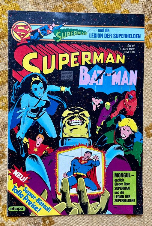 Superman Heft Nr 12 von 1982 | Kaufen auf Ricardo