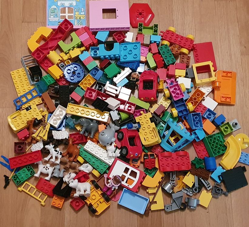 Lego duplo set (ca. 2,5kg) (Gebraucht) in Genève für CHF 55 – mit ...