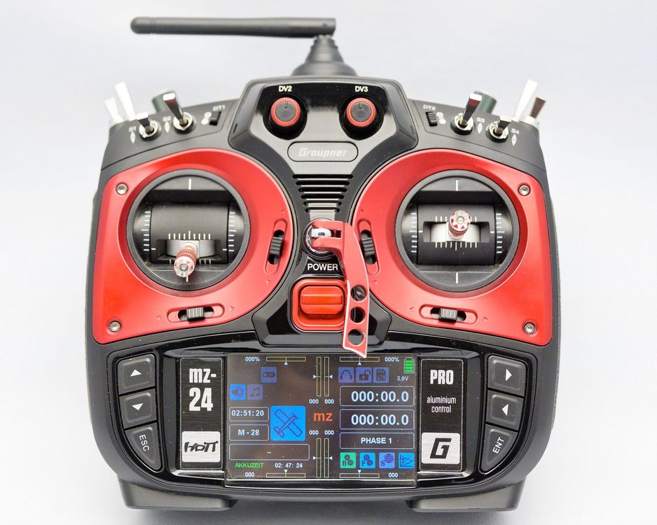 Graupner MZ-24 Pro HOTT Sender (Gebraucht) in Aarburg für CHF 389 – mit Lieferung auf Ricardo kaufen