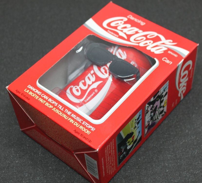 Coca Cola Dose Dancing Can 1990 OVP TANZENDE COCA COLA DOSE (Neu und ...