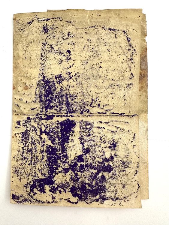 Antike Hadgeschriebene Brief auf Pergament | Kaufen auf Ricardo