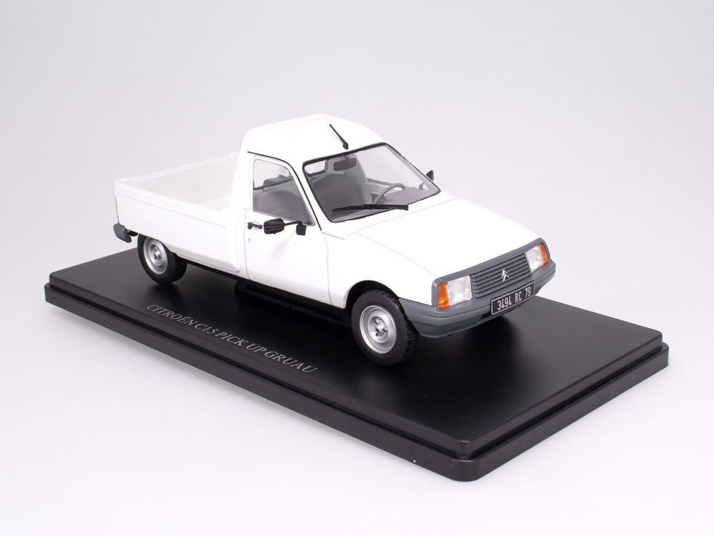 Citroën C15 Pick Up 1984-2005 weiss / grau 1:24 von Hachette (Neu und ...