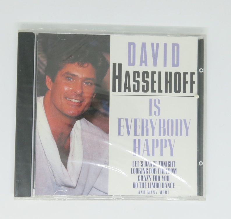 David Hasselhoff NEUE CD : Is Everybody Happy originalverp. (Neu und ...