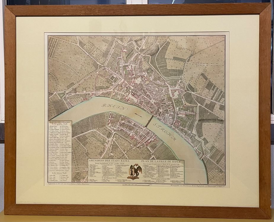 Grundriss der Stadt Basel | Kaufen auf Ricardo