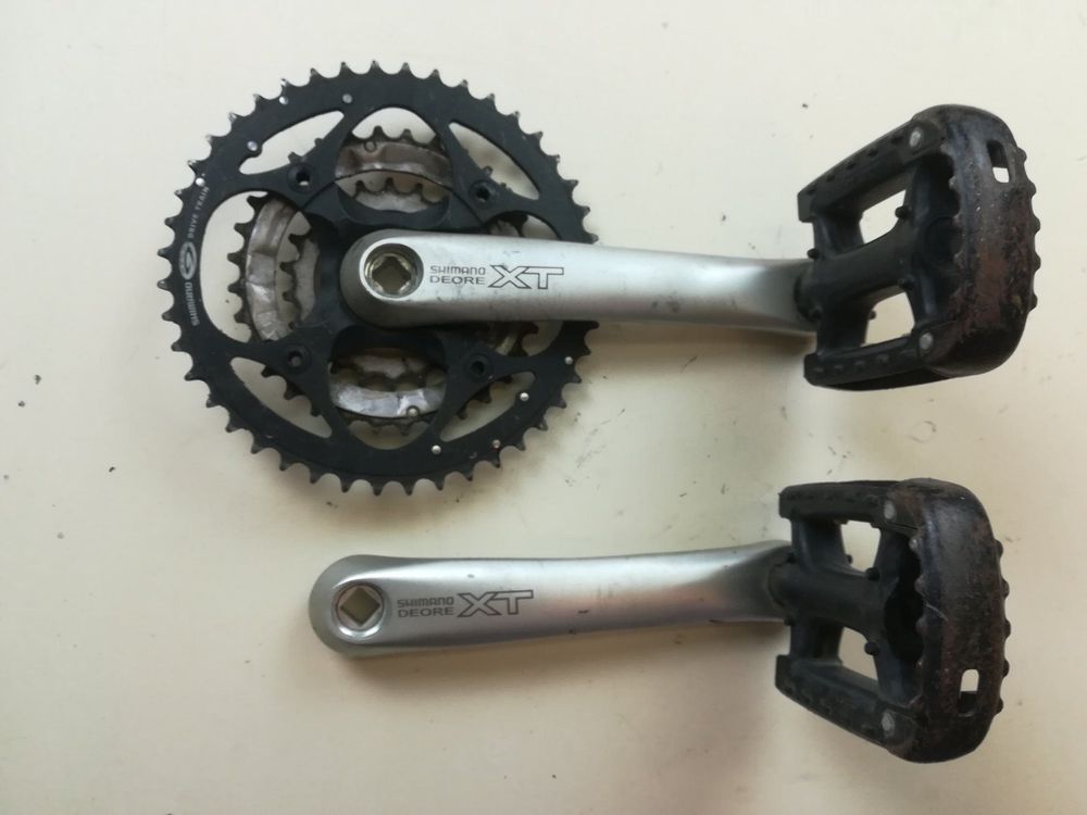Shimano Deore XT Kurbel (Gebraucht) in Zürich für CHF 13 – mit Lieferung auf Ricardo kaufen