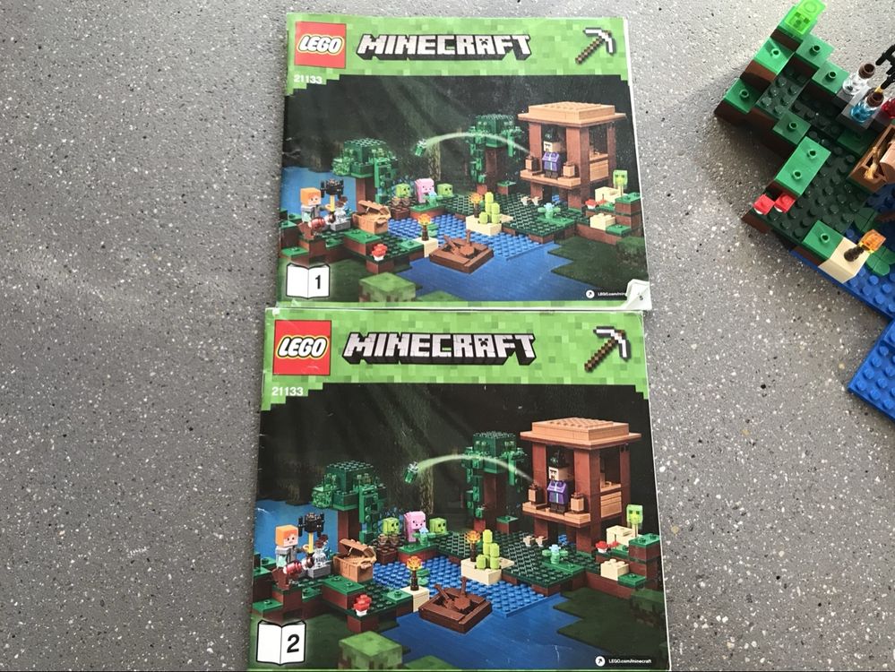 Lego Minecraft Die Hexenhütte 21133 - Komplett mit Anleitung (Gebraucht ...