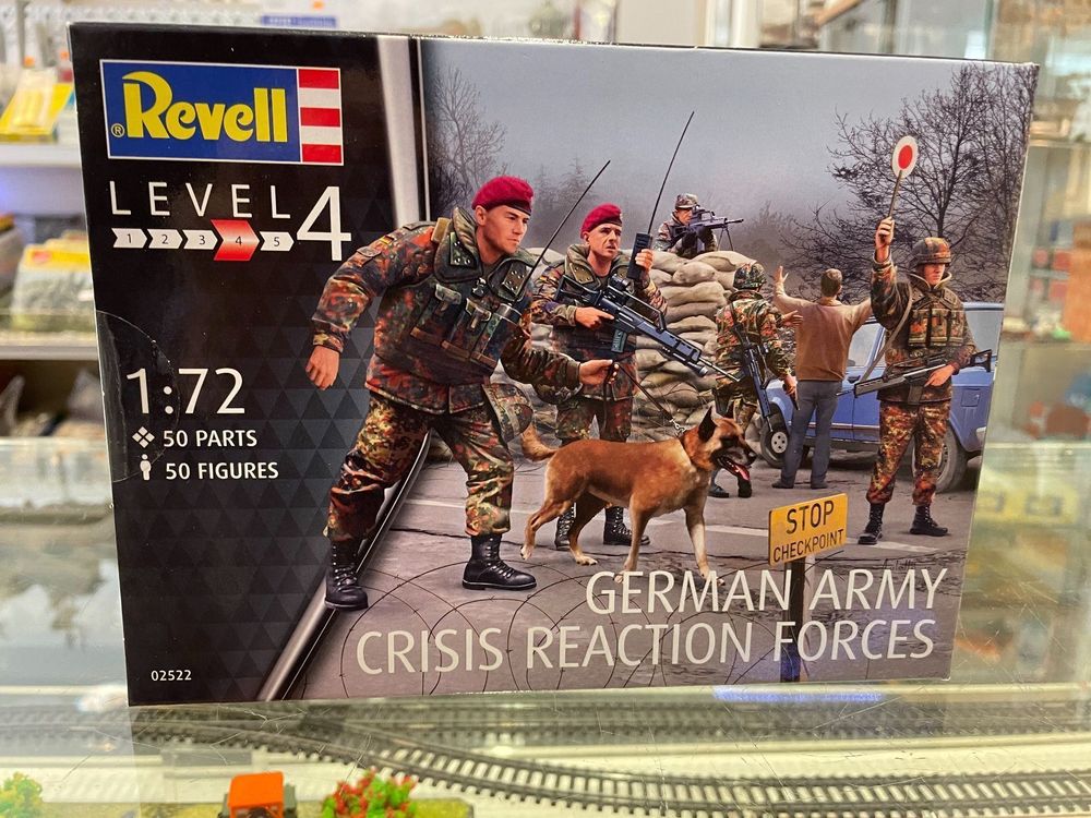 Revell 1:72 kit German soldiers (Neu und originalverpackt) in Chiasso ...