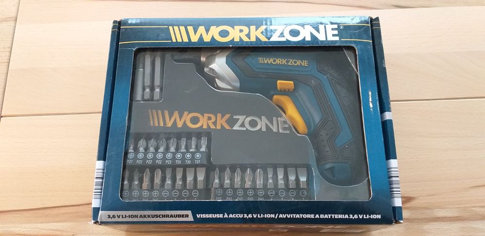 Workzone 3,6 V Li-Ion Akkuschrauber (neu) (Neu und originalverpackt) in Tuggen für CHF 19 – mit ...