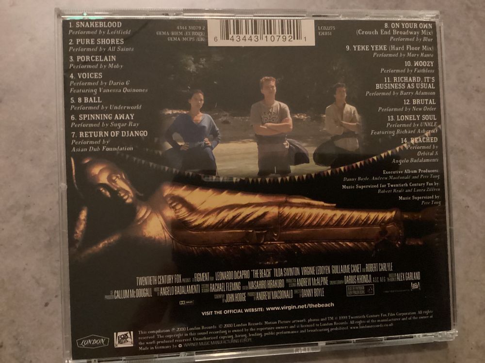 Various – The Beach (Motion Picture Soundtrack) (Gebraucht) in Reinach ...