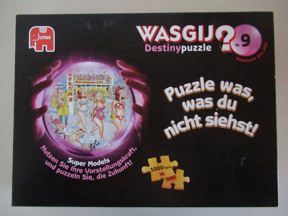 Jumbo Puzzle 1000 Wasgij Nr.9 Super Models komplett (Gebraucht) in ...