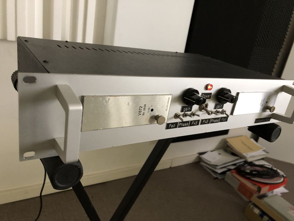 2 x Telefunken V672 Preamps / Vintage City Rack (Gebraucht) in Zürich ...