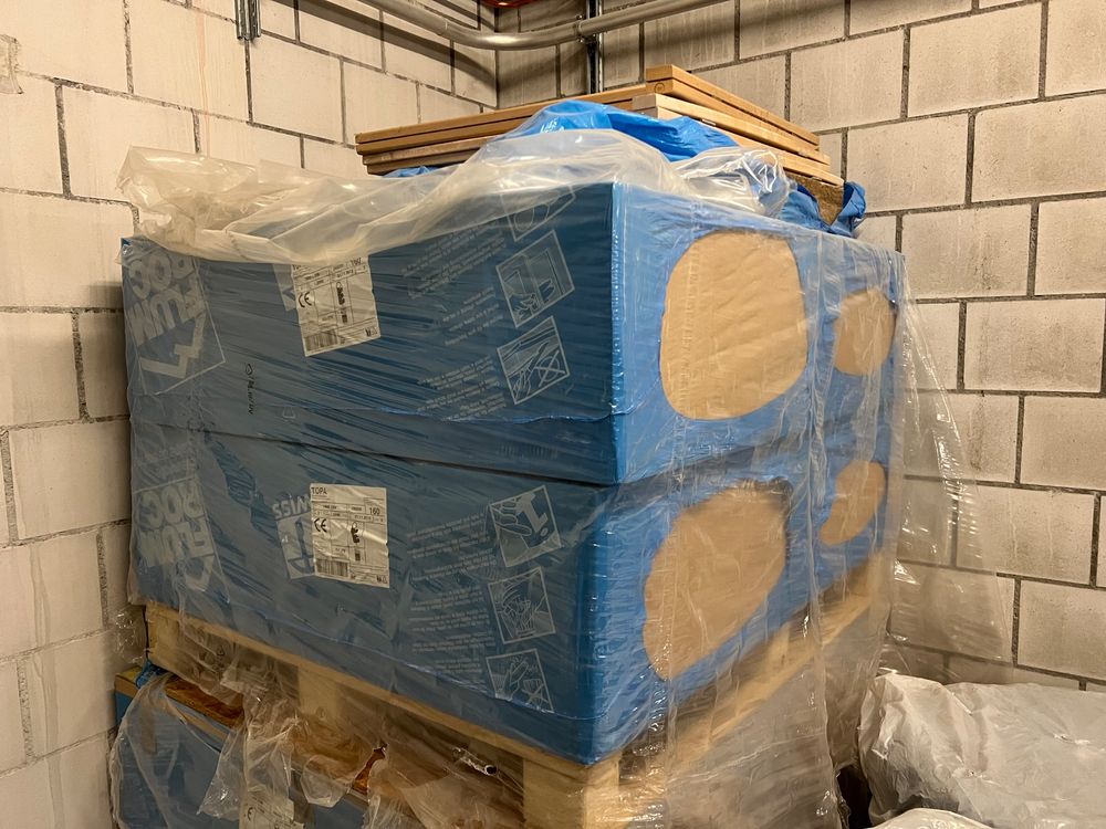 Flumroc-Dämmplatte TOPA 160mm 4.8m2 neu und originalverpackt (Neu und ...