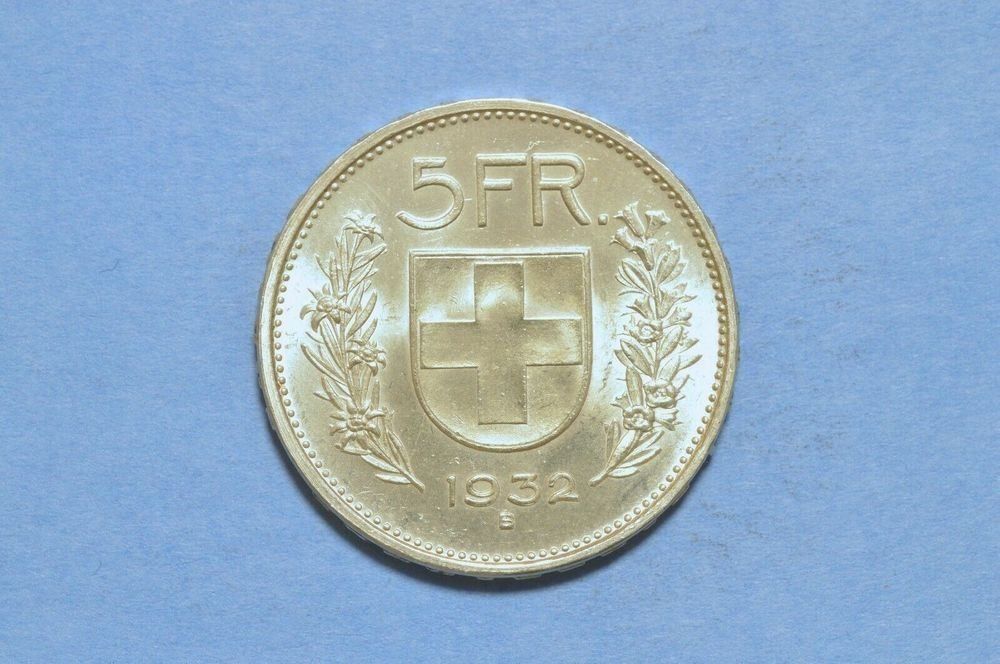 5 Franken 1932 (Gebraucht) in Oberglatt für CHF 8.8 – mit Lieferung auf Ricardo kaufen