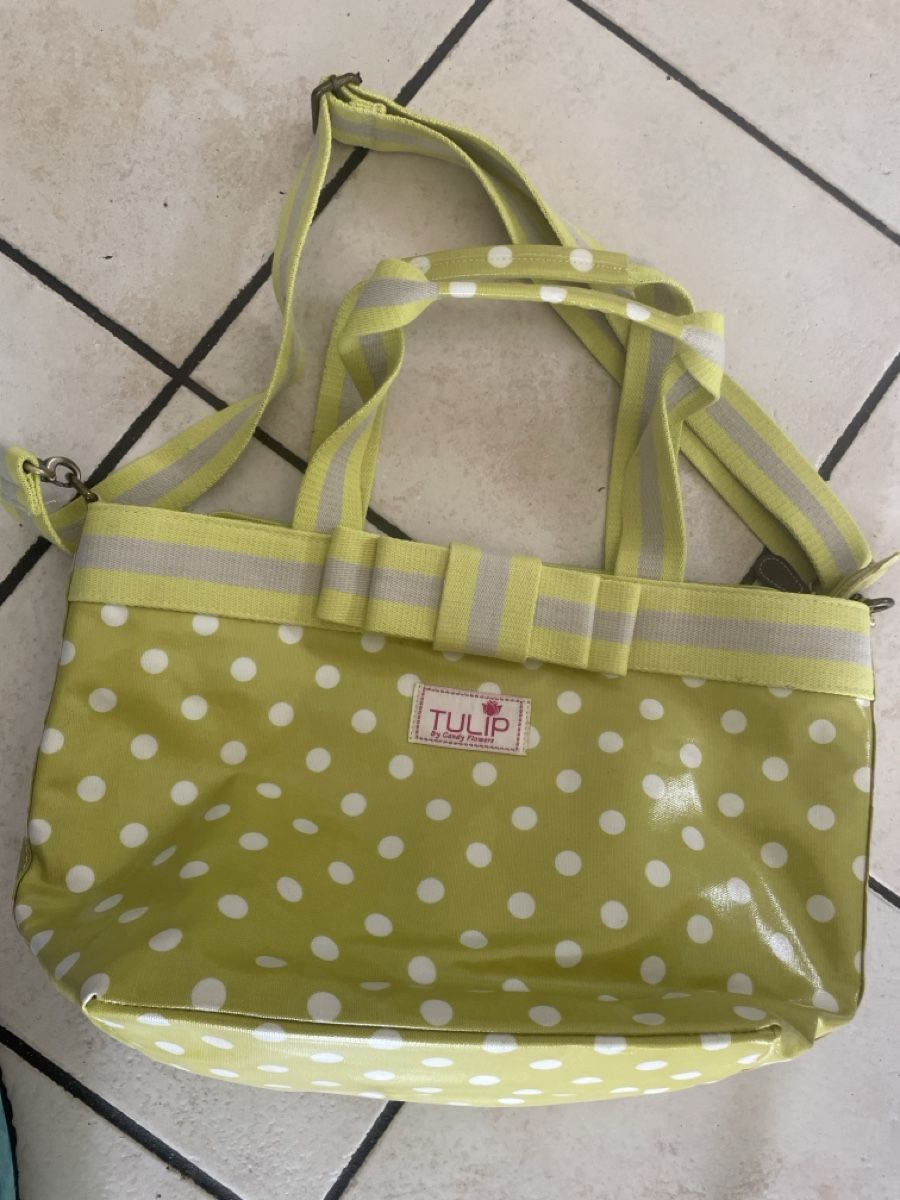 Tulip by Candy Flowers Handtasche mit Punkten, Neu ungetrage (Neu und ...