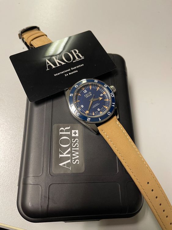Montre AKOR Swiss Made Ws explorer Blue Neuf Homme | Kaufen auf Ricardo