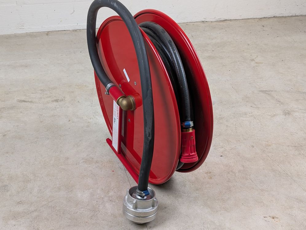 Schlauchrolle 20m Feuerlöschposten Wandhydrant Minimax (13) (Gebraucht ...