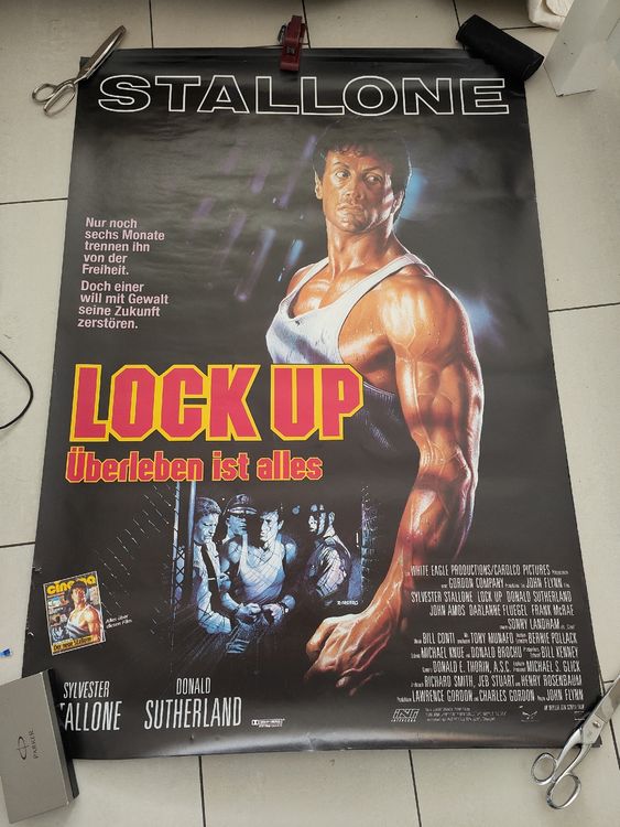 affiche Stallone Lock Up, 1.20*85cm (Gebraucht) in Prilly für CHF 25 ...