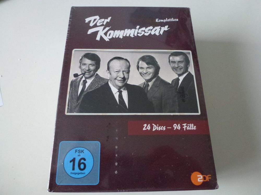 Der Kommissar - Komplettbox (24 DVDs) NEU&OVP!!!!! (Neu und ...