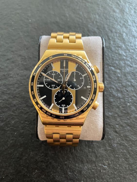 Swatch Gold Chrono | Kaufen auf Ricardo